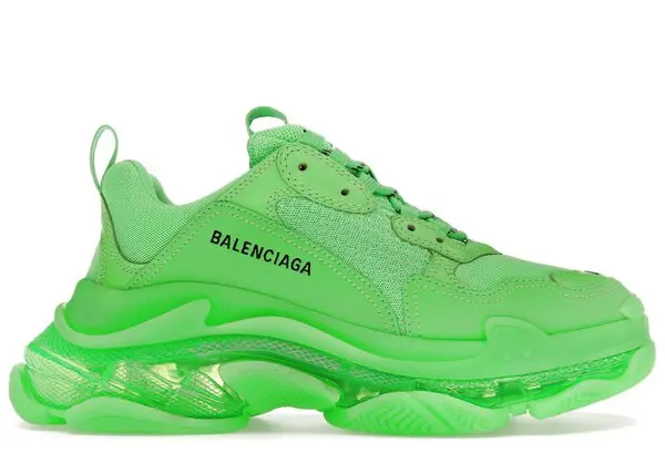 Balenciaga Triple S Sneakers With Clear Sole
