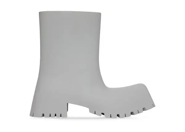 Balenciaga Trooper Rubber Boot - Grey