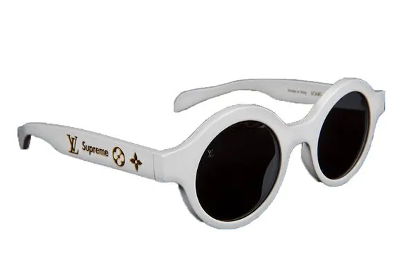 Supreme X Louis Vuitton Downtown Sunglasses - White