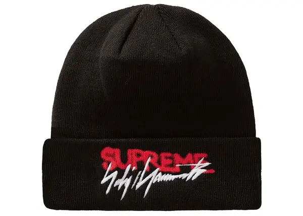Supreme Yohji Yamamoto New Era Beanie - Black
