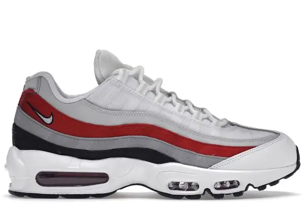 Nike Air Max 95 Sneakers - Black/varsity Red/particle Gray