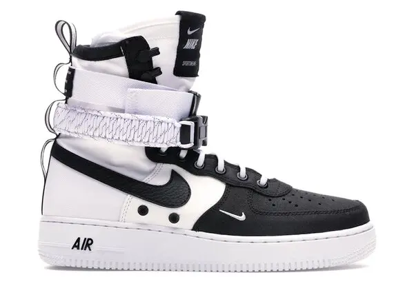 Nike Sf Air Force 1 High-top Sneakers - White/black