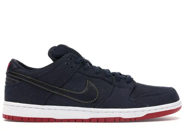 Nike Dunk Low Levis Blue Denim Sneakers