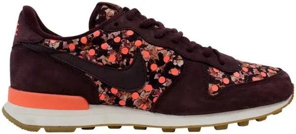 Nike Internationalist Lib Qs Sneakers - Deep Burgundy/bright Mango/sail