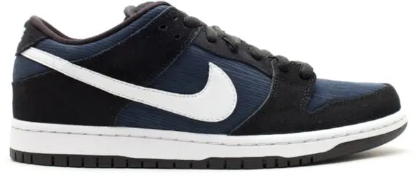 Nike Sb Dunk Low Sneakers - Obsidian/white/black