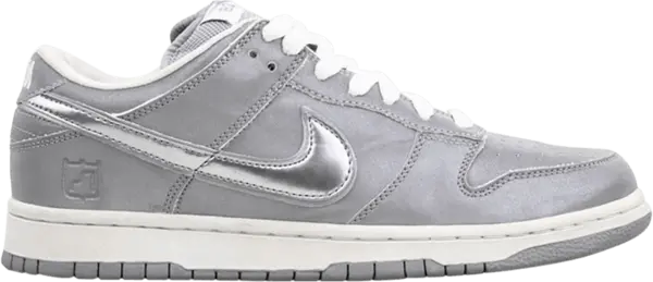 Nike Dunk Low Medicom 3in Sneakers - Silver/chrome