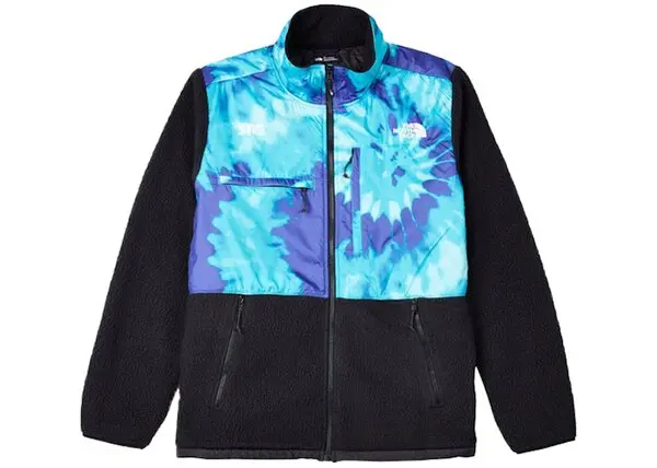 The North Face Sns Denali Fleece Jacket - Scuba Blue Tie Dye