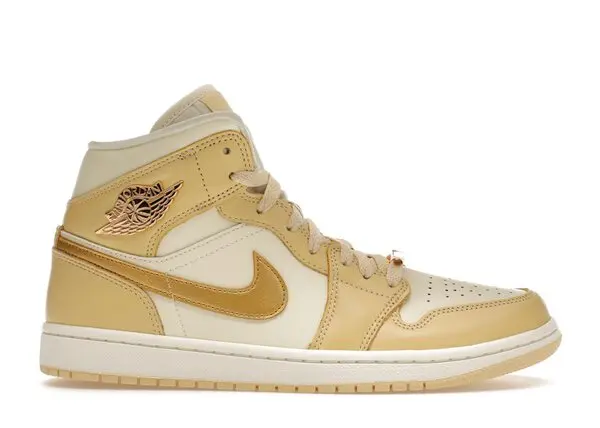 JORDAN 1 Mid Se - Pale Vanilla/metallic Gold/coconut Milk