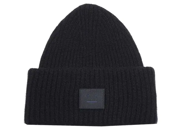 Acne Studios Knit Beanie - Black