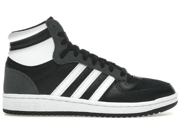 Adidas Top Ten Hi Sneakers - Black/white/grey