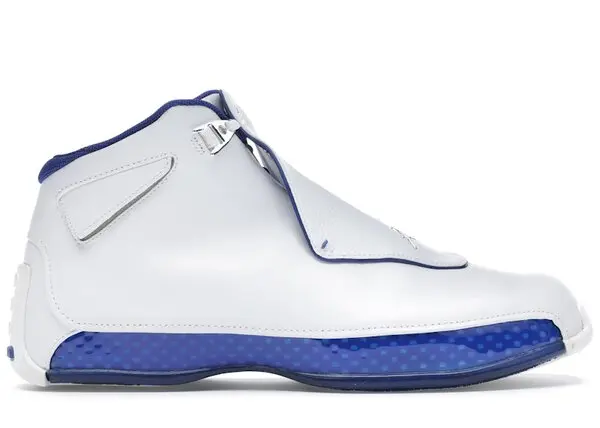 JORDAN 18 Og Sneakers - White/black/sport Royal
