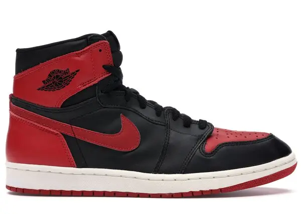 JORDAN 1 Retro Bred - Black/varsity Red/white