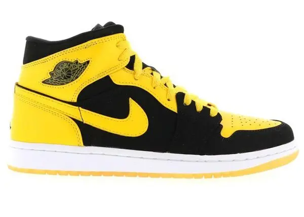 JORDAN 1 Retro Beginning Moments Pack Sneakers - Black/varsity Maize/white