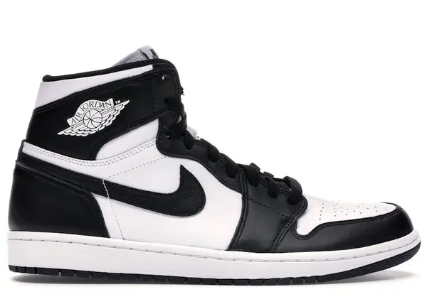 JORDAN 1 Retro High-top Sneakers - Black/white