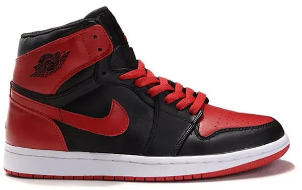 JORDAN 1 Retro Defining Moments Bred - White/varsity Red/black