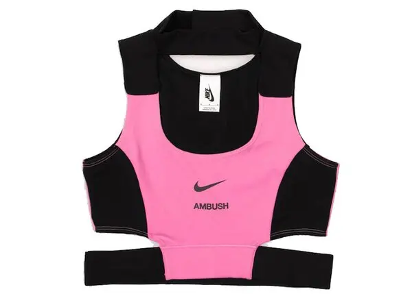 Nike X Ambush Crop Top - Magic Flamingo/black