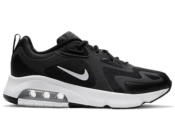 Nike Air Max 200 Sneakers - Black/off Noir/metallic Silver