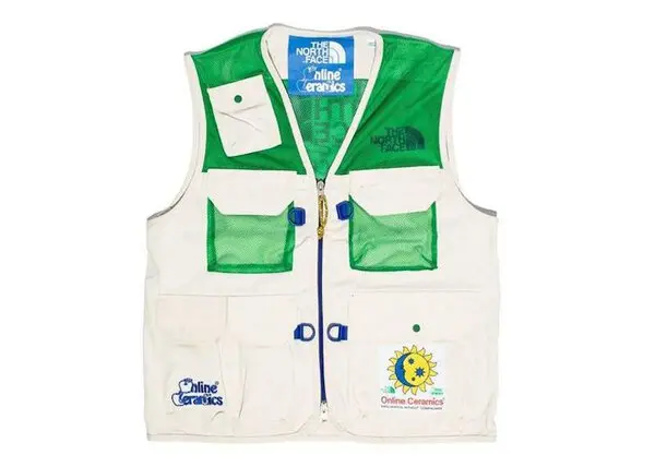 The North Face X Online Ceramics M66 Utility Vest - White Green