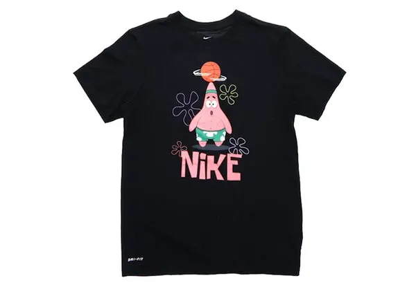 Nike Kyrie X Spongebob Dri-fit Patrick Star T-shirt - Black