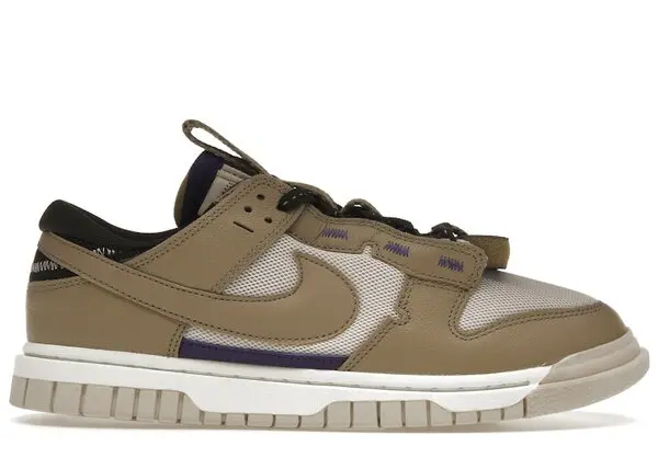 Nike Air Dunk Jumbo Sneakers - Mushroom/sail/purple