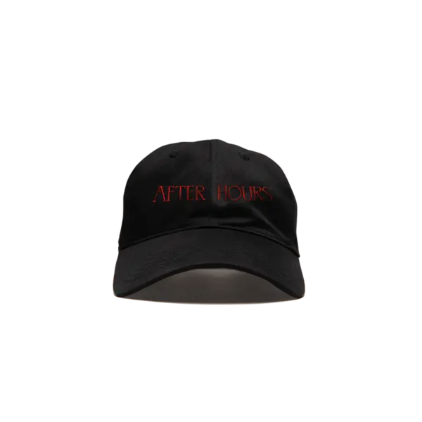 THE WEEKND After Hours Xo Logo Cap - Black