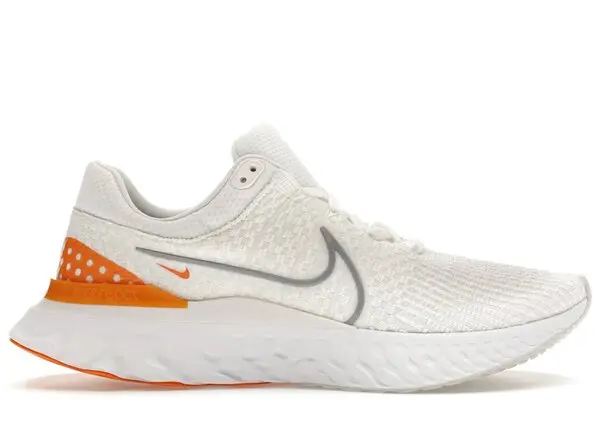 Nike React Infinity Run Flyknit 3 - White/particle Grey/kumquat