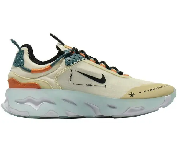 Nike React Live Schematic - Natural/blue/rust