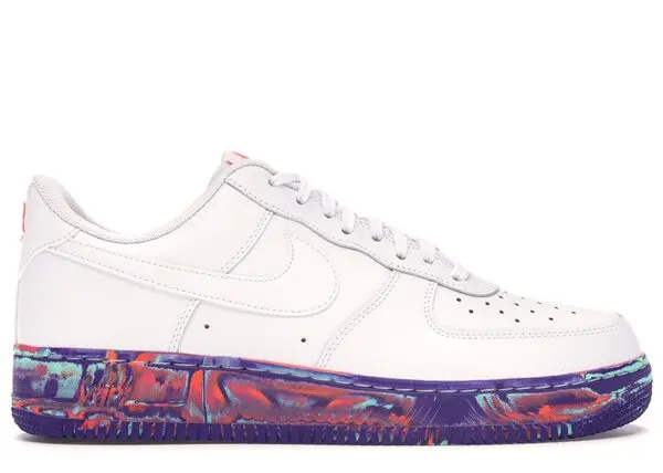 Nike Force 1 Low Marble - White/whiteone-colorvast Grey