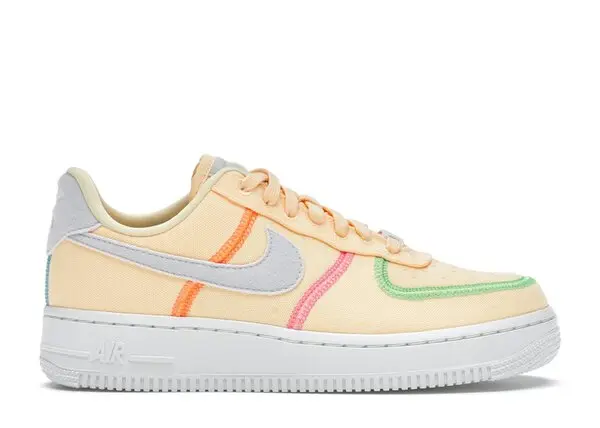 Nike Force 1 Lx Sneakers - Melon Tint/poison Green/pink Blast