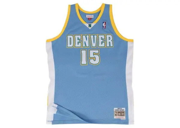 Mitchell & Ness Denver Nuggets Carmelo Anthony 2003-04 Swingman Jersey