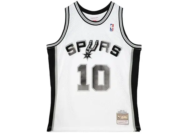 Mitchell & Ness Dennis Rodman San Antonio Spurs 1993-94 Swingman Nba Jersey - White