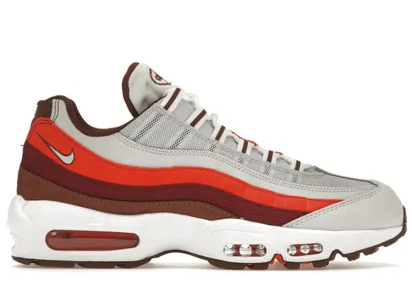 Nike Air Max 95 Sneakers - Photon Dust/dark Pony/picante Red