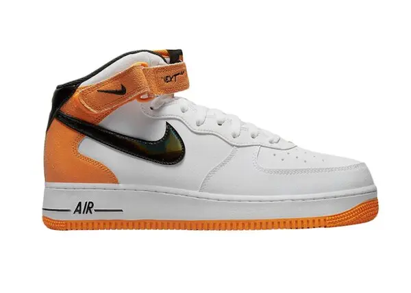 Nike Air Force 1 Mid '07 I Got Next - White/black/magma Orange