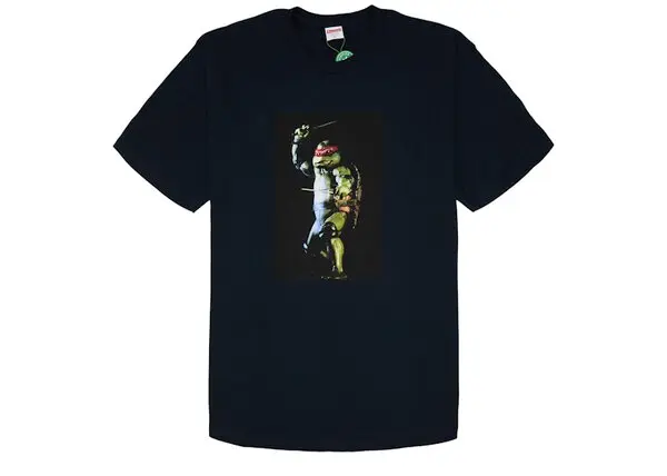 Supreme Raphael Tee Shirt - Navy Blue