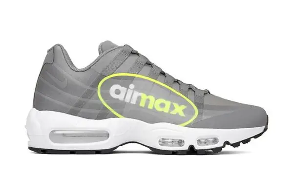 Nike Air Max 95 Ns Big Logo Sneakers - Dust/volt/dark Pewter