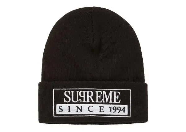 Supreme Reserved Beanie - Black
