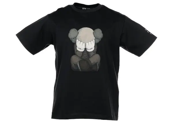 KAWS X Uniqlo Tokyo First Tee Shirt - Dark Grey