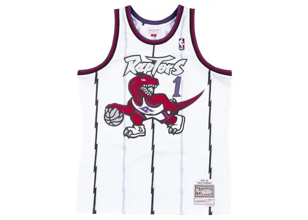 Mitchell & Ness Toronto Raptors 1998-99 Tracy Mcgrady Swingman Jersey - White