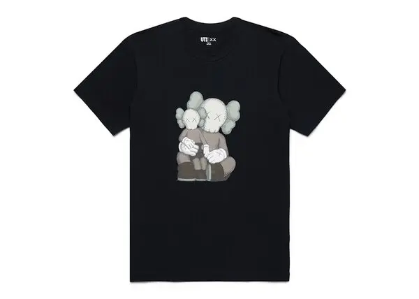 KAWS X Uniqlo Ut Graphic T-shirt - Black