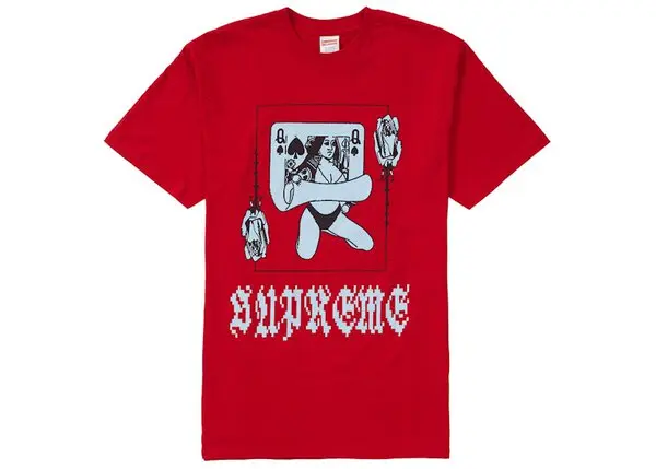 Supreme Queen Tee Shirt - Red