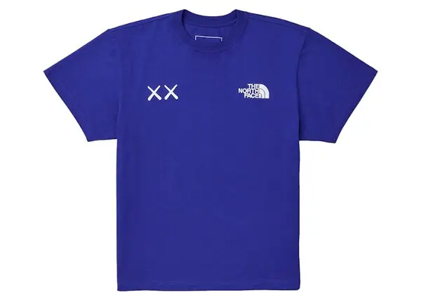 KAWS X The North Face Tee Shirt - Bolt Blue