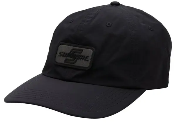 Supreme Reflective Patch 6-panel Cap - Black