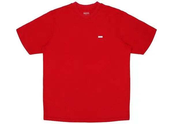 Supreme Reflective Small Box Tee Shirt - Red