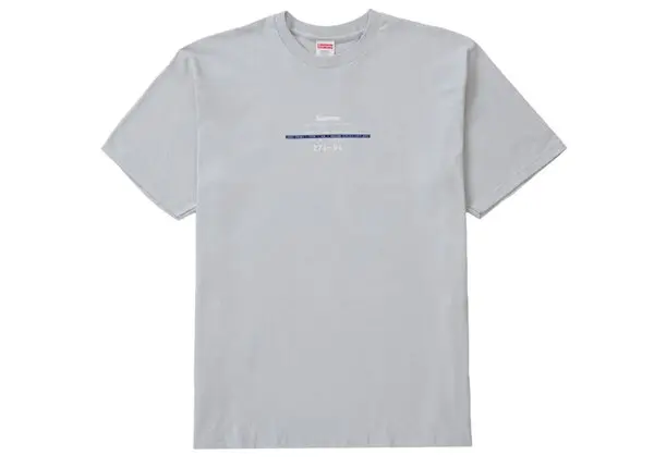 Supreme Standard Tee Shirt - Cement