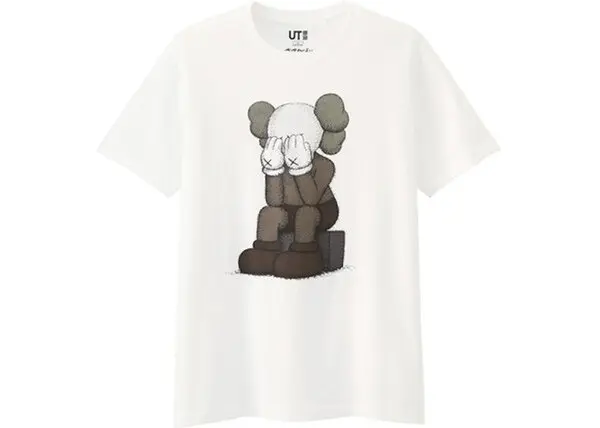 KAWS X Uniqlo Passing Through Tee Shirt - White