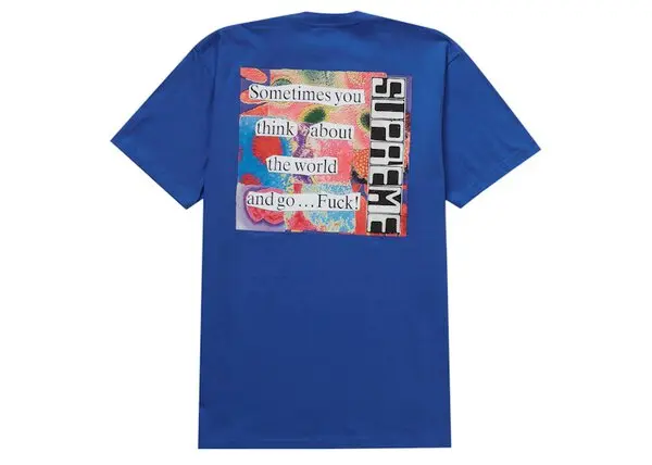 Supreme Static Tee Shirt - Royal