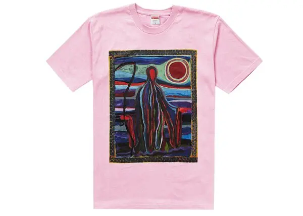 Supreme Reaper Tee Shirt - Light Pink