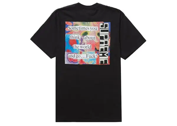 Supreme Static Tee Shirt - Black