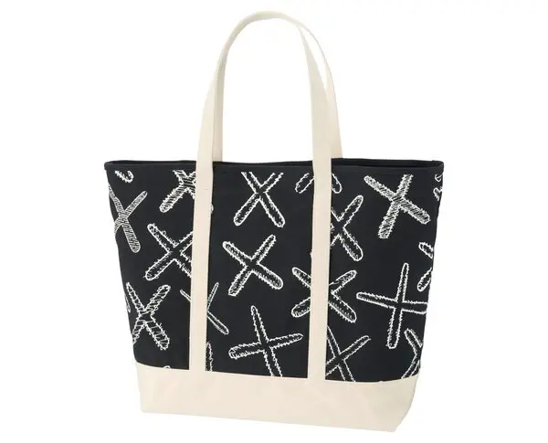 KAWS X Uniqlo X Logo Tote Bag - Black