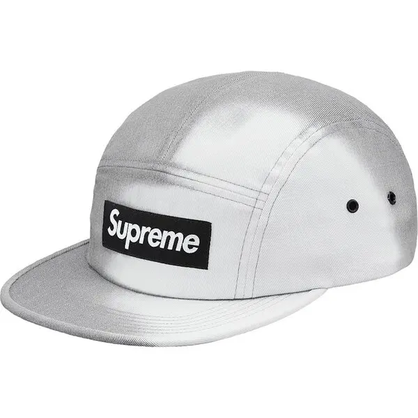 Supreme Reactive Camp Cap - Black